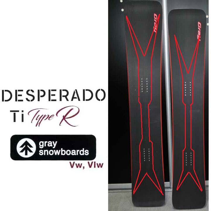 GRAYの板の試乗会！DESPERADO TYPE Rと新しいMACHを乗ってみたよ！ | スノボ学